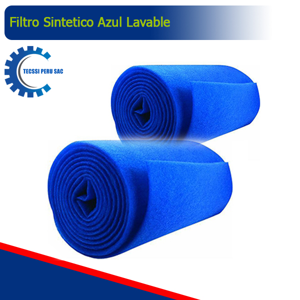 Filtro Sintetico Azul Lavable » Tecssi Peru Tecssi Peru